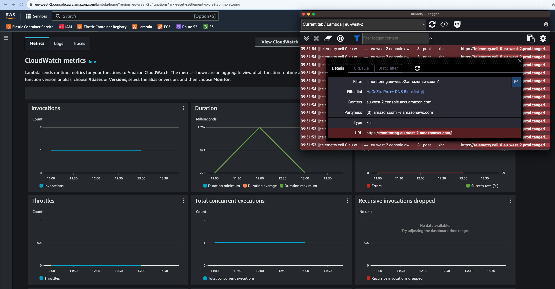 Please consider unblock monitoring. .amazonaws.com · Issue #1598 · hagezi/dns-blocklists · GitHub