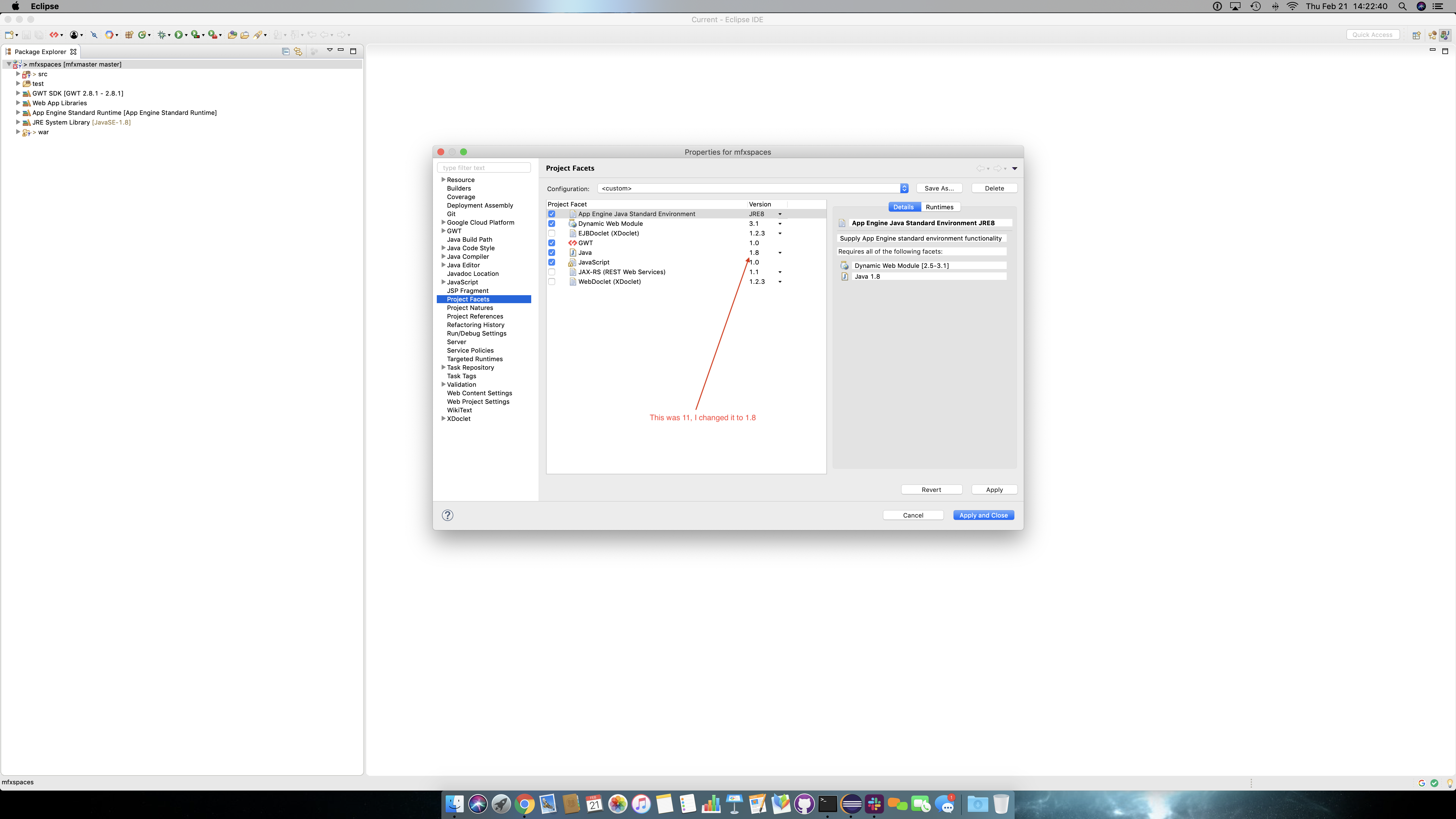 No compatible AppEngine Standard facet found · Issue #2285 ...