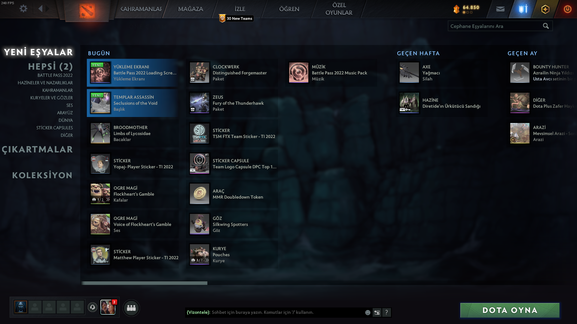 Arcana Selected Random · Issue 5713 · Valvesoftware Dota2 Gameplay · Github