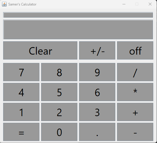 GitHub - Samer-Ismael/FancyCalculator-GUI: Nice Calculator with GUI
