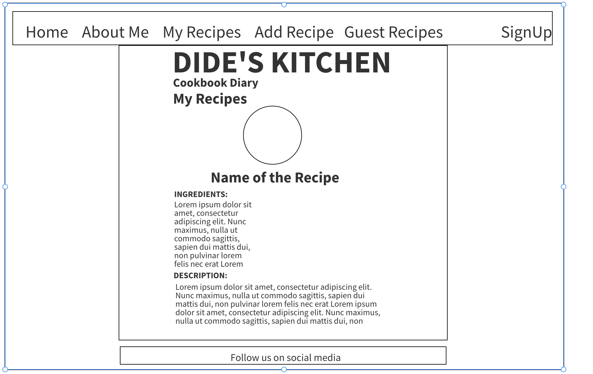 Github Dide92 Project 2 Dide S Kitchen Full Stack Application By