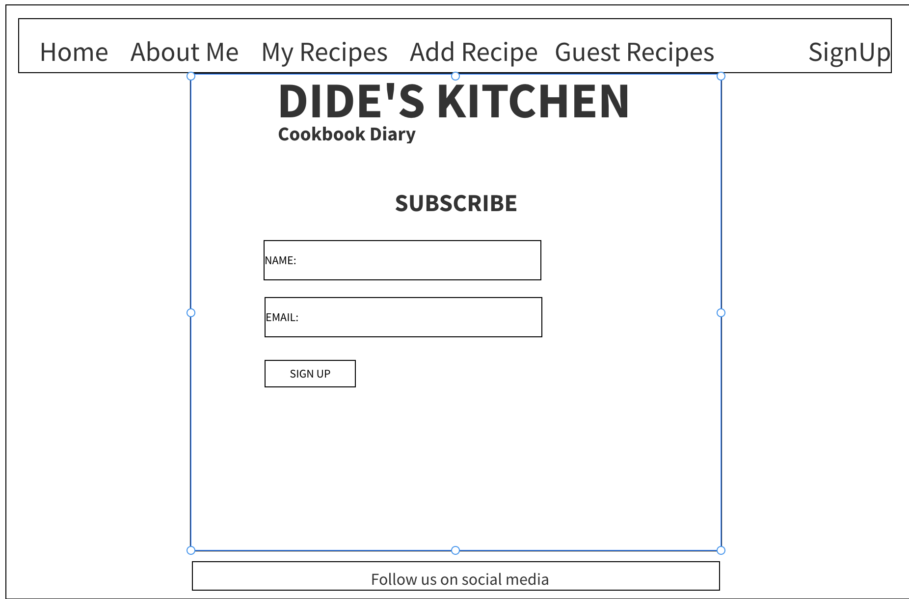 Github Dide92 Project 2 Dide S Kitchen Full Stack Application By