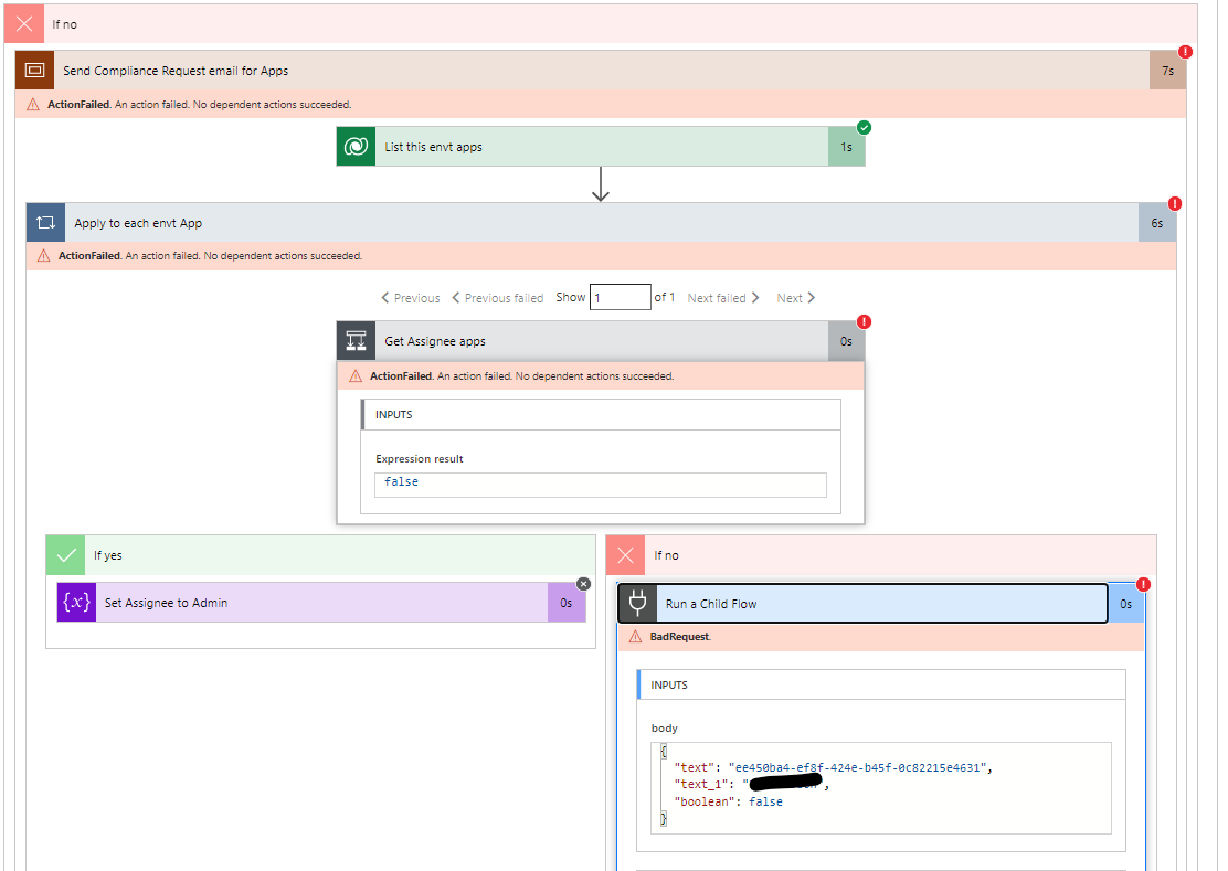 [CoE Starter Kit - BUG] Admin | Compliance detail request v3 - Status Failed · Issue #4346 ...