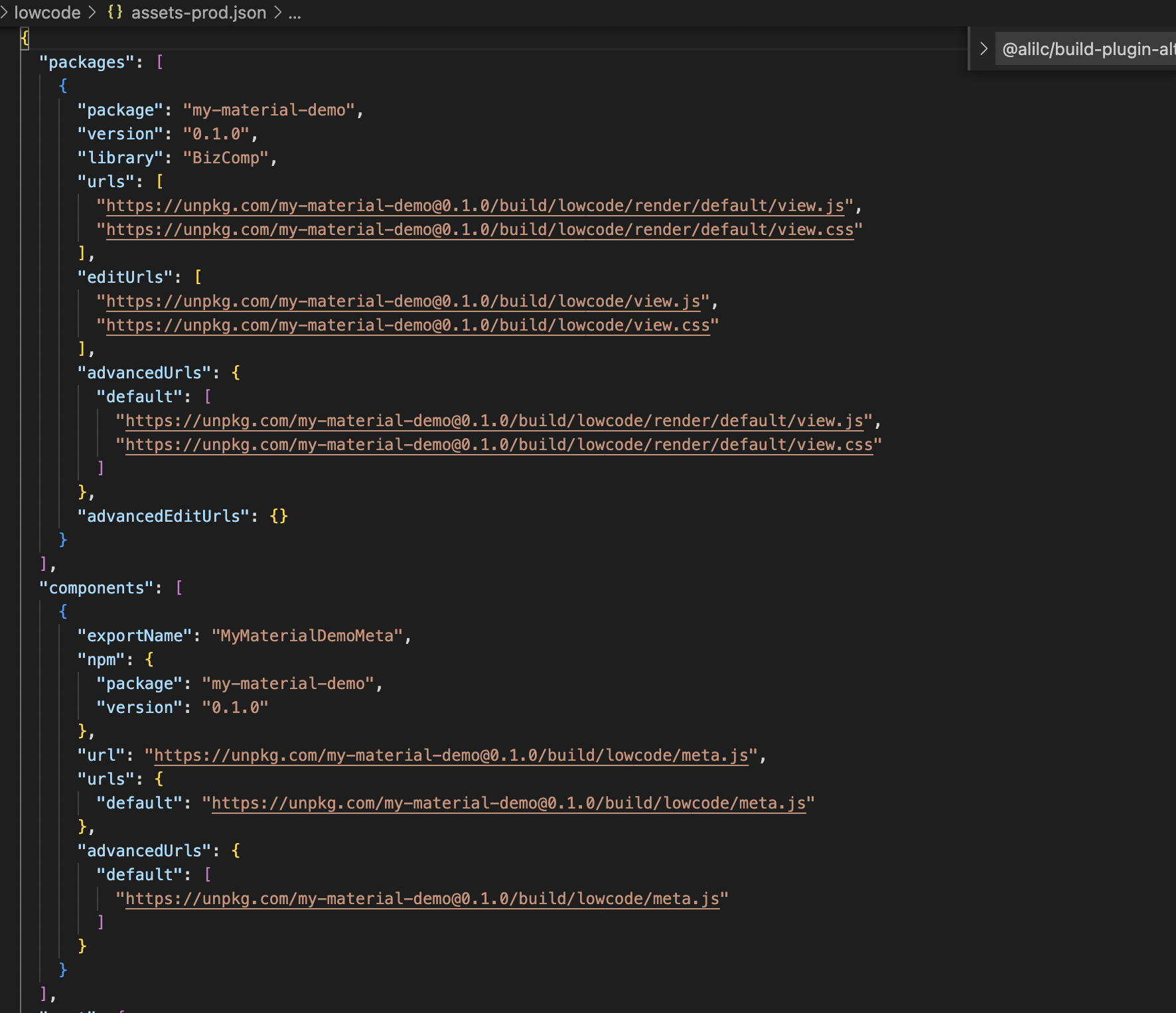 [咨询] 想问一下 .tmp 目录下的文件是干嘛的 · Issue #950 · alibaba/lowcode-engine · GitHub