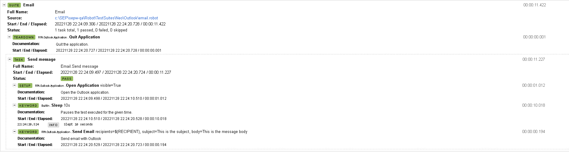 Rpaoutlookapplication Library Not Working · Issue 4549 · Robotframeworkrobotframework · Github 9157