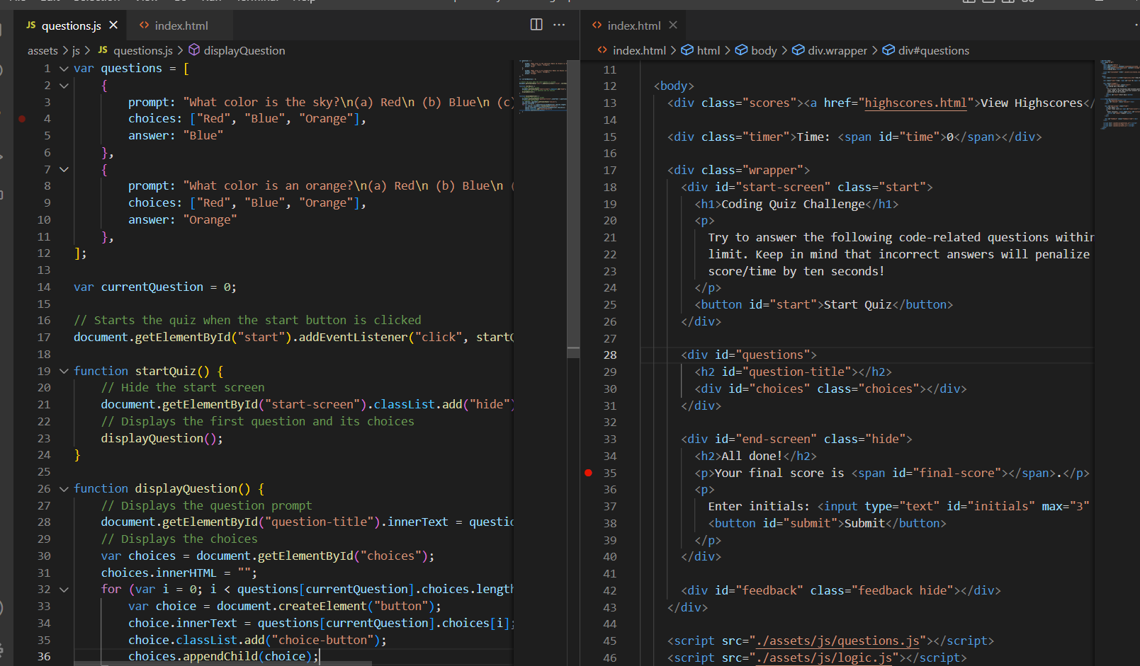 GitHub - DC19Bootcamp/Countdown-quiz