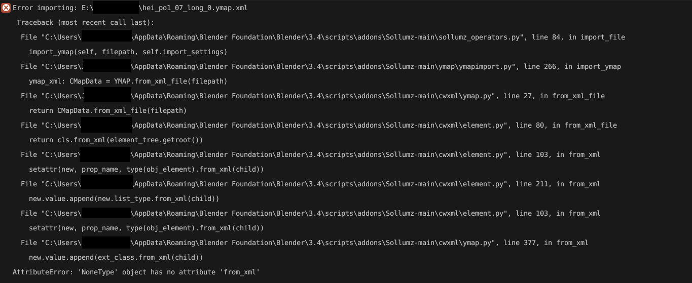 Import error : 'NoneType' object has no attribute 'from_xml' · Issue ...