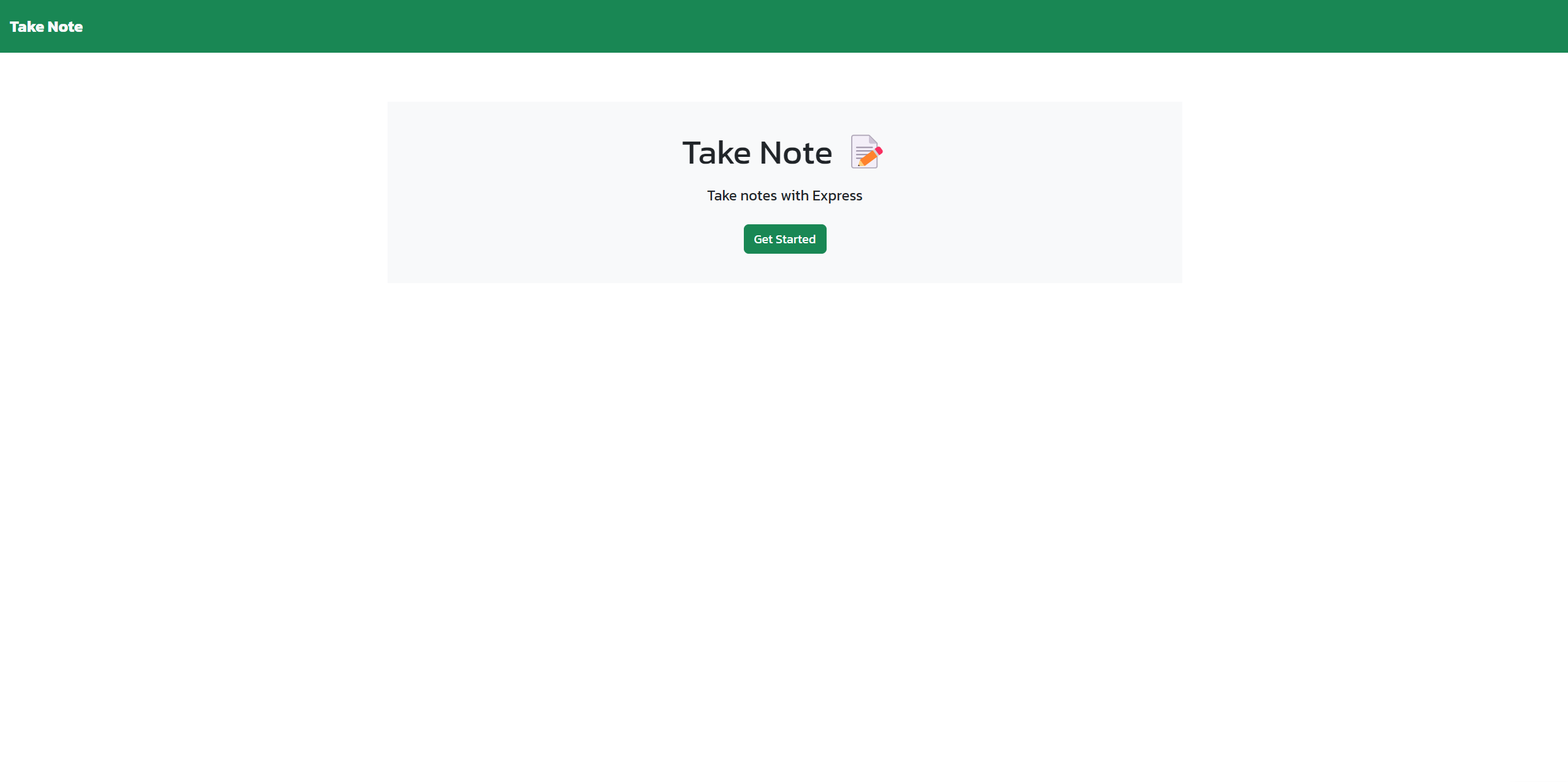 GitHub - KyleKryst/take-note-23: A note taking application to be able ...