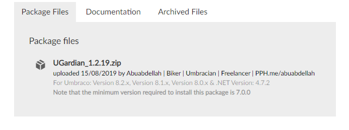 Package compatible with v8 listed in v7 packages! · Issue #46 · umbraco/Umbraco.Packages · GitHub