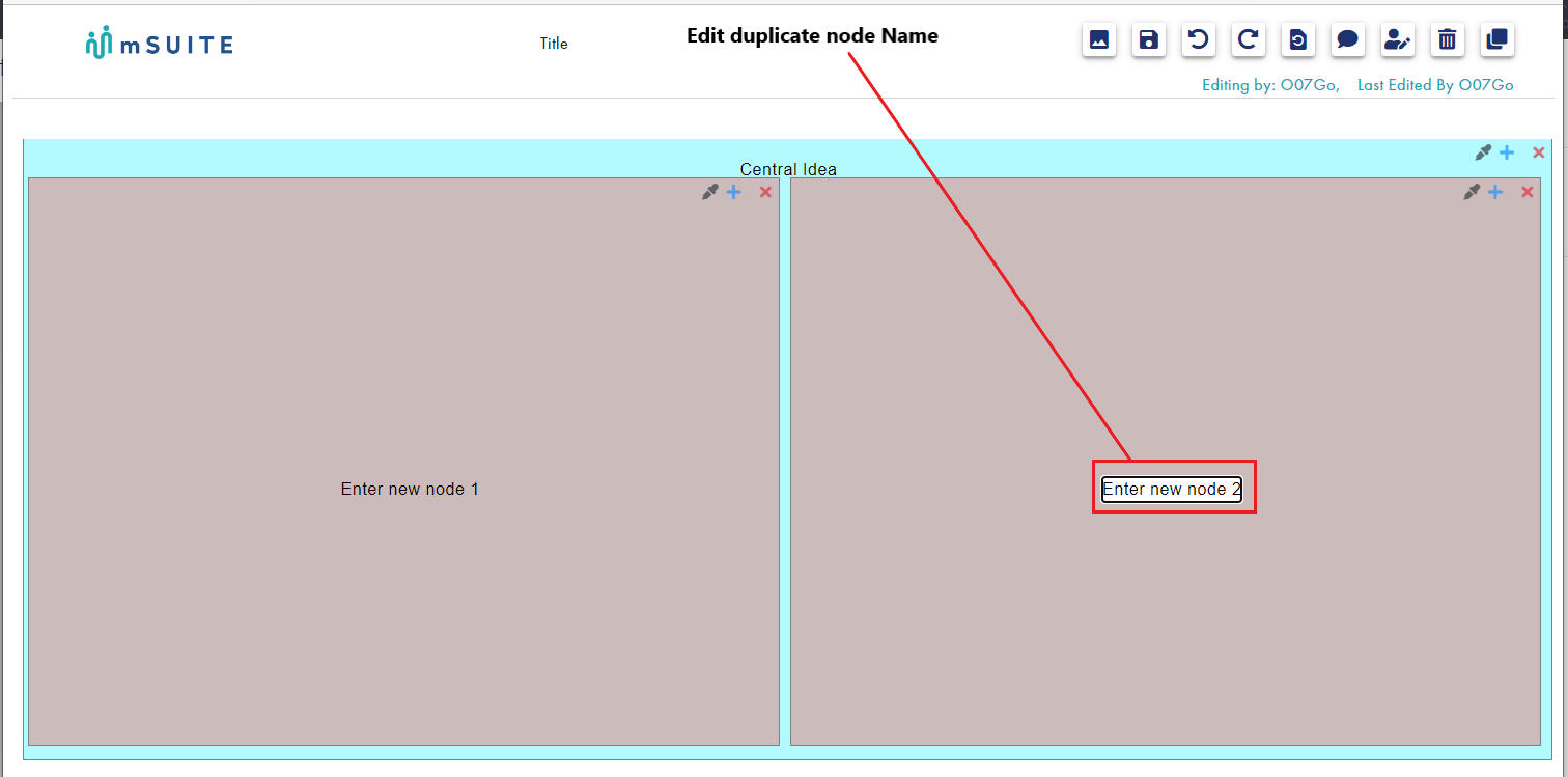 QA and Beta - TreeMap: Edit node Title should have updated the edited node, not another node ...
