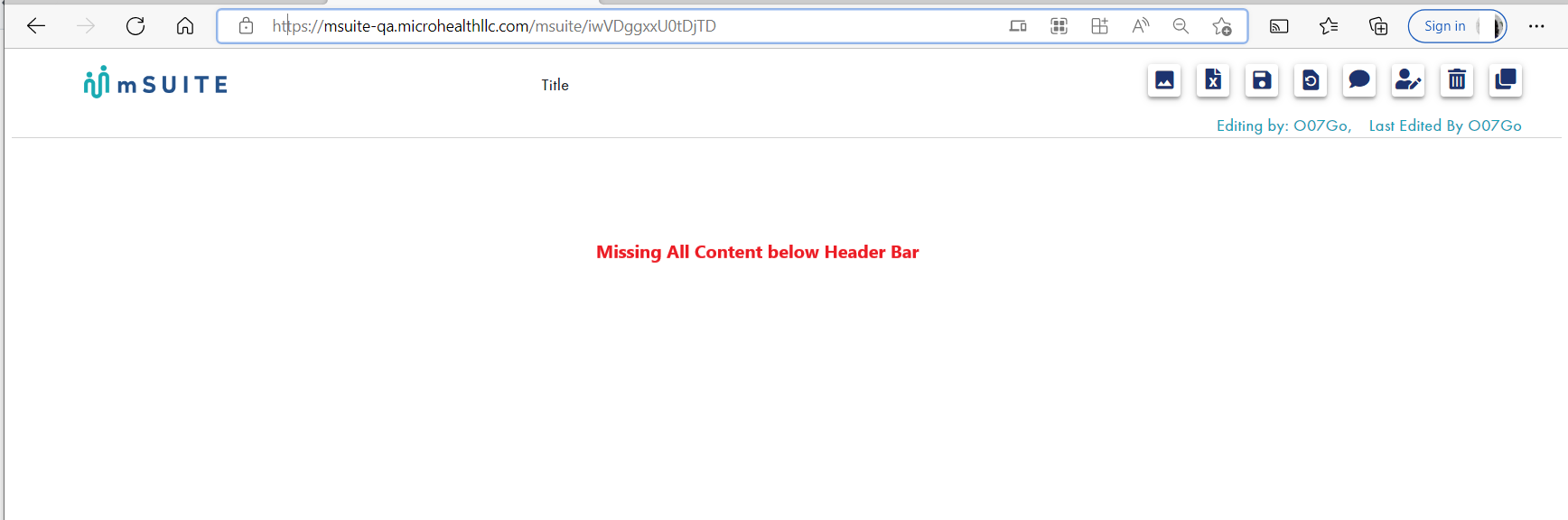 Spreadsheet: Clicking reload/refresh for saved map without content OR returning to saved map ...