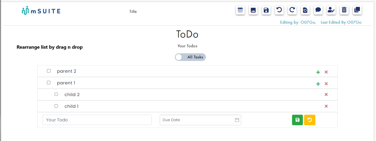 Todo Drag N Drop Order Should Stick After Item Checked Complete · Issue 1181 · Microhealthllc
