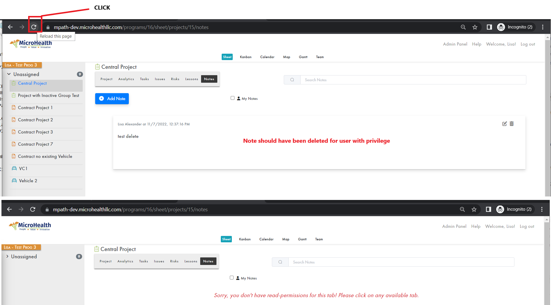 Confirm Delete Note for user with privilege should delete the Note · Issue #4786 ...