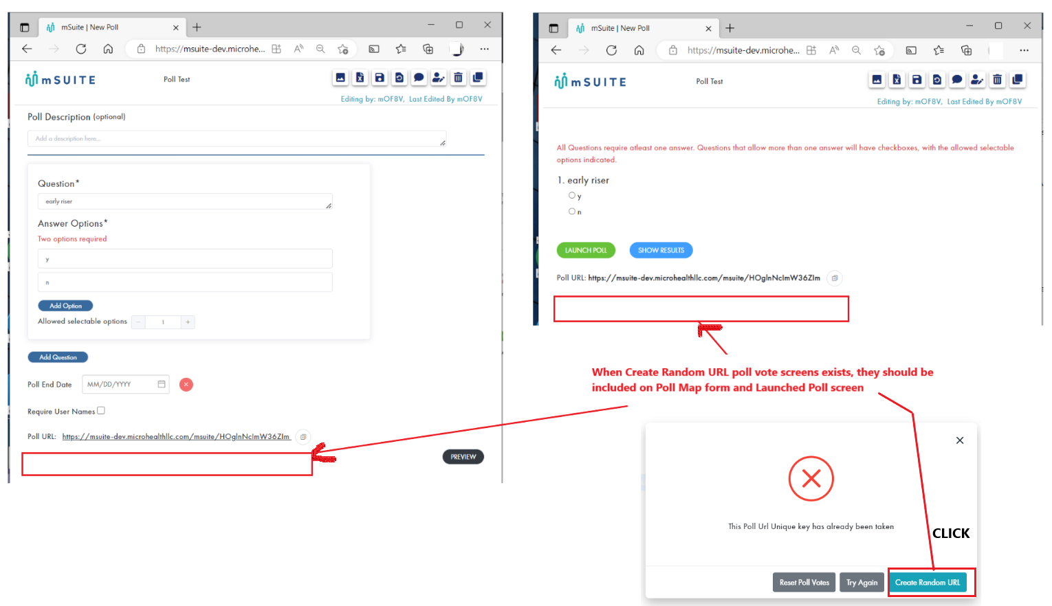 Should complete "Create Random URL" function · Issue #1208 · MicroHealthLLC/mSuite · GitHub