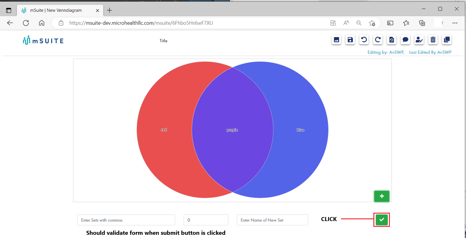 Venn Diagram: Should validate form when submit is clicked · Issue #1316 · MicroHealthLLC/mSuite ...