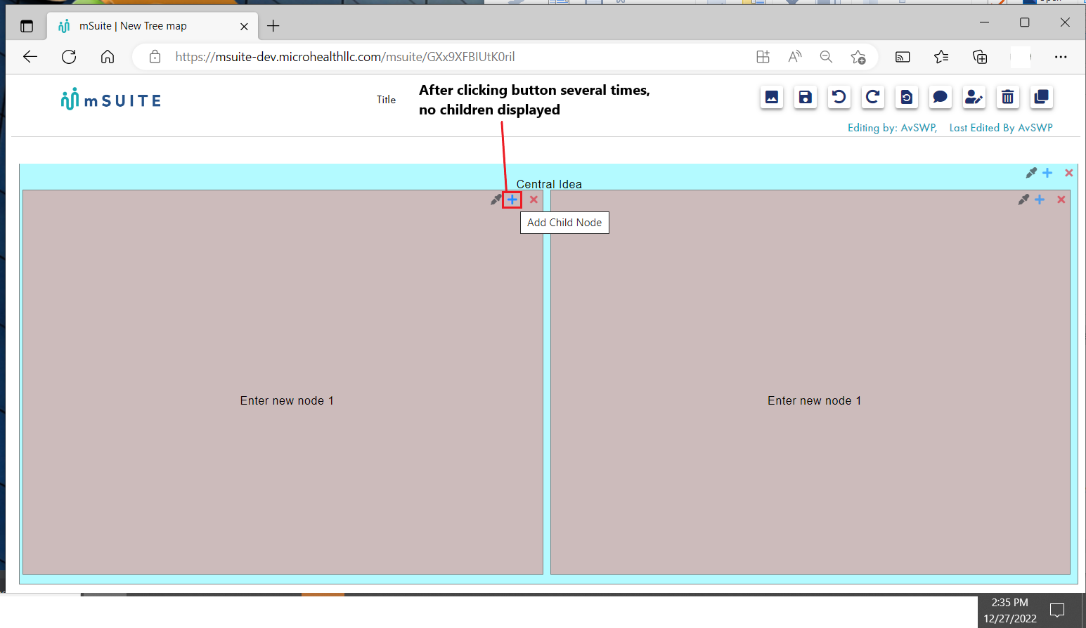 TreeMap: Clicking "Add Child Node" should consistently add child node · Issue #1343 ...