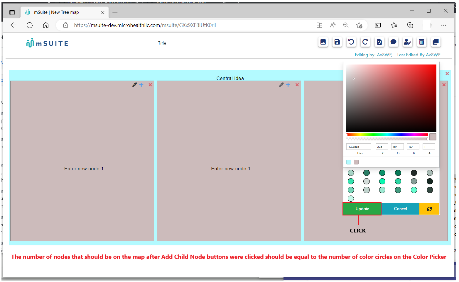 TreeMap: Clicking "Add Child Node" should consistently add child node · Issue #1343 ...