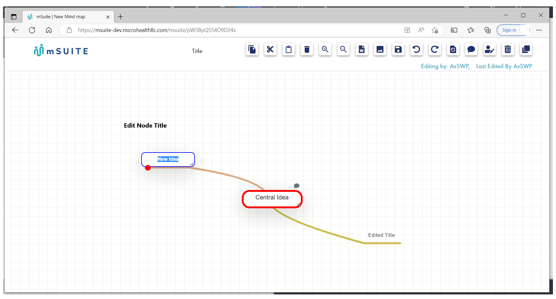 Mindmap: Sometimes node disappears after Edit Node Title · Issue #1352 · MicroHealthLLC/mSuite ...