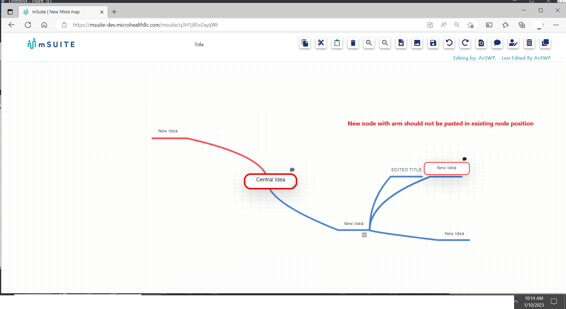 Mindmap: Should not "Paste" node above another node in the same X,Y position · Issue #1339 ...