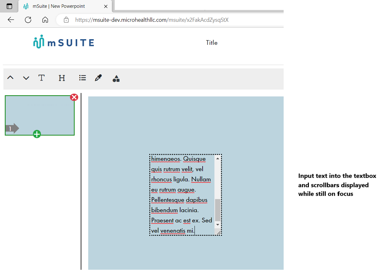 Presentation: Fix bug that reverts edited text after textbox automatically extends beyond the ...