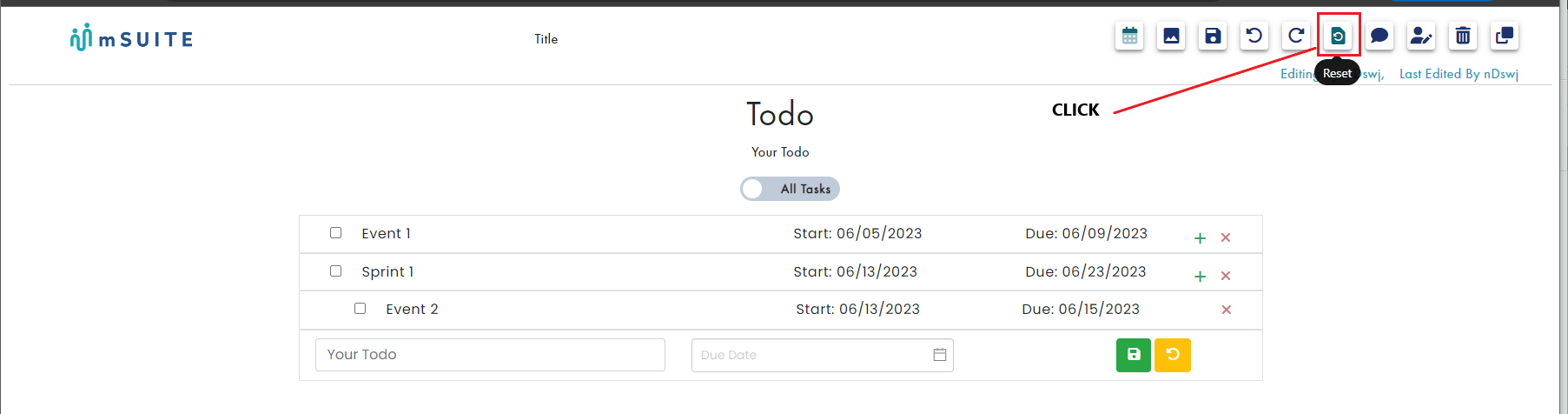 All Maps: Only default map should display after Confirm Reset. No modals, forms, etc. · Issue ...