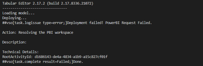 Issue deploying model to Power BI Premium · Issue #1062 · TabularEditor/TabularEditor · GitHub
