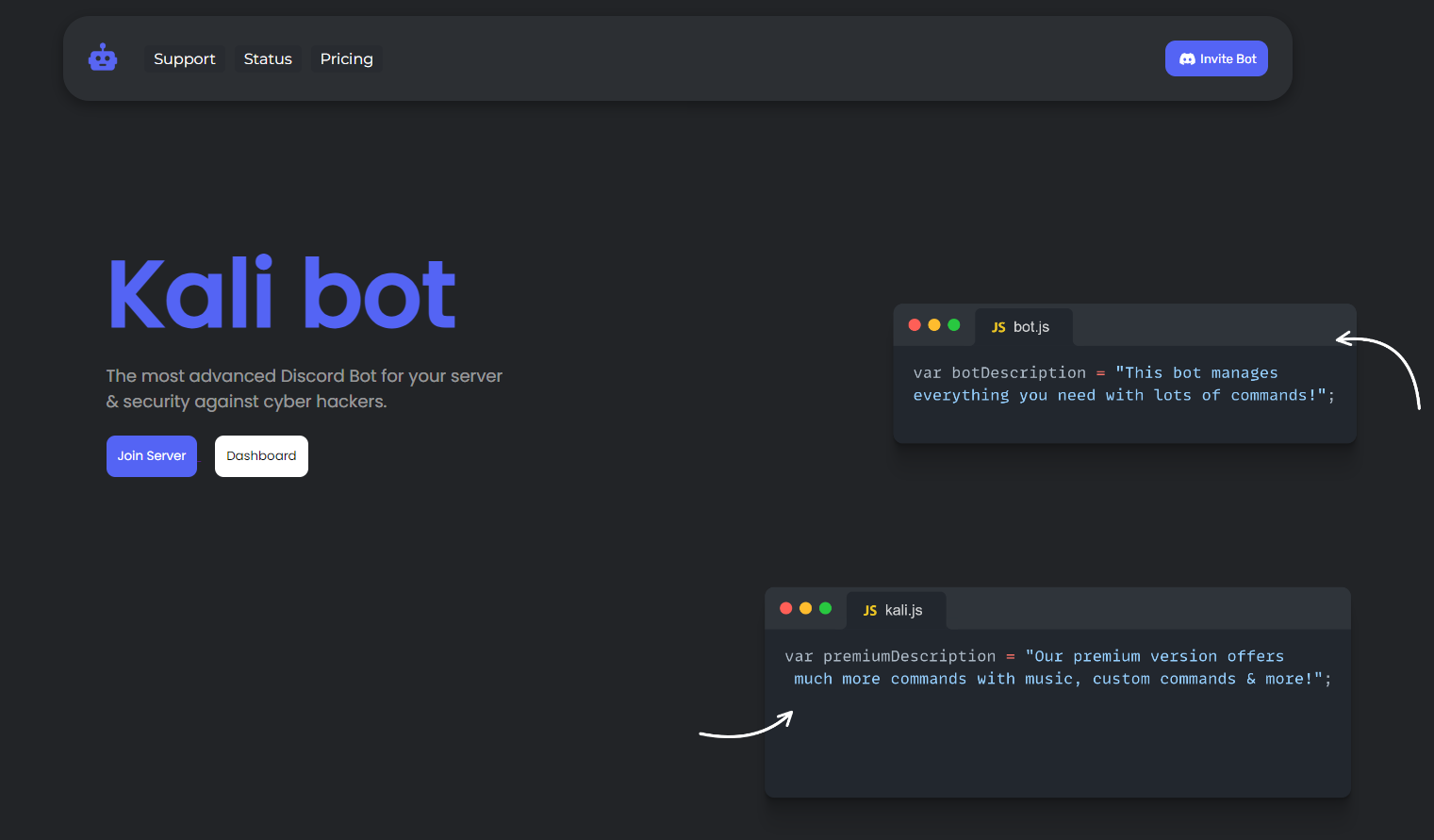 GitHub - Sye0001/Discord-Bot-Website: Not done