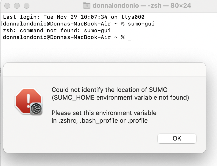 zsh: command not found: sumo-gui · Issue #11930 · eclipse-sumo/sumo · GitHub