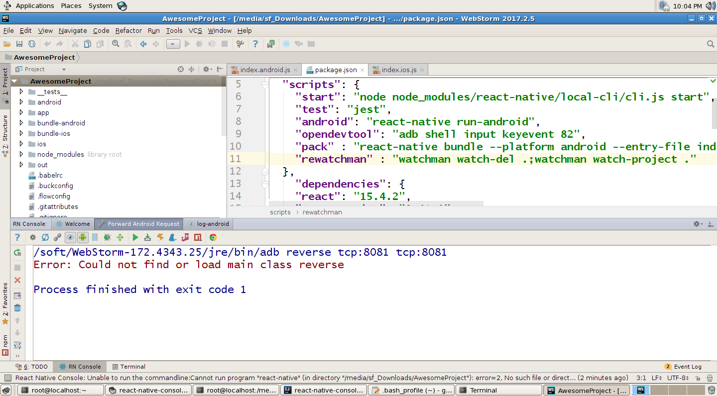 Can not find environment variables · Issue #17 · beansoft/react-native-console · GitHub