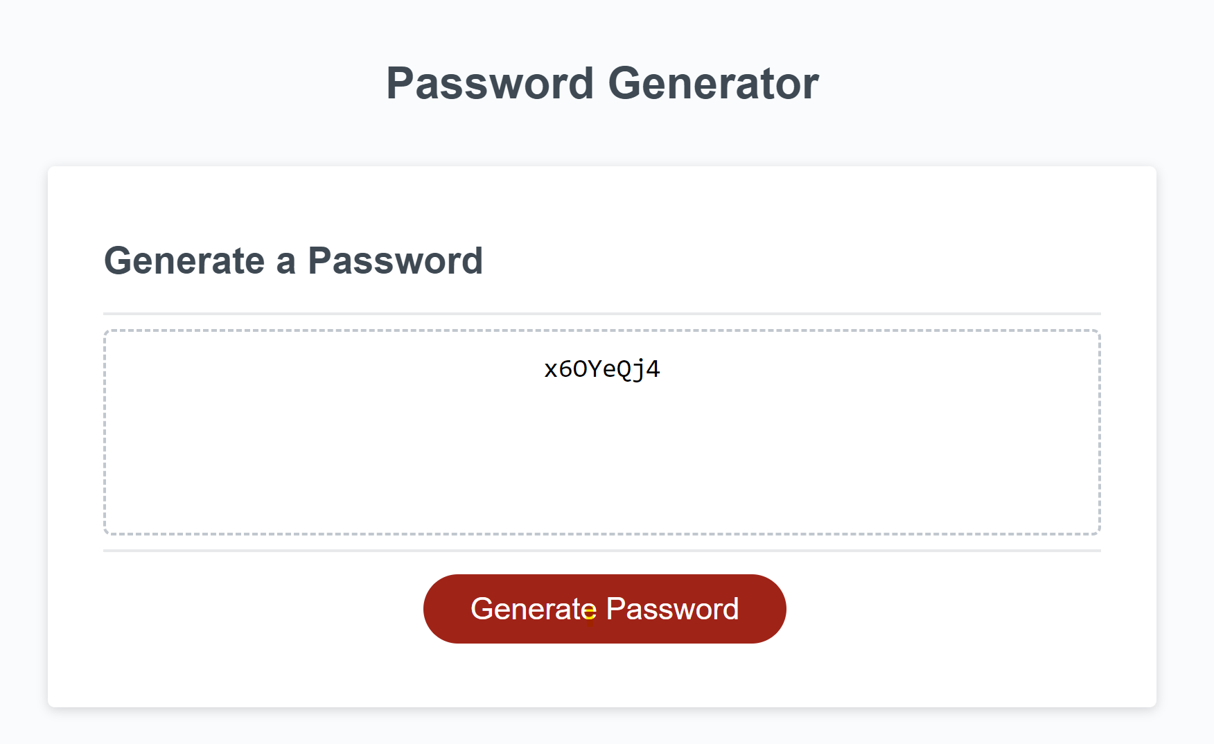 GitHub - Shelcisco/Password-Generator: Prompt Responsive Randomized ...