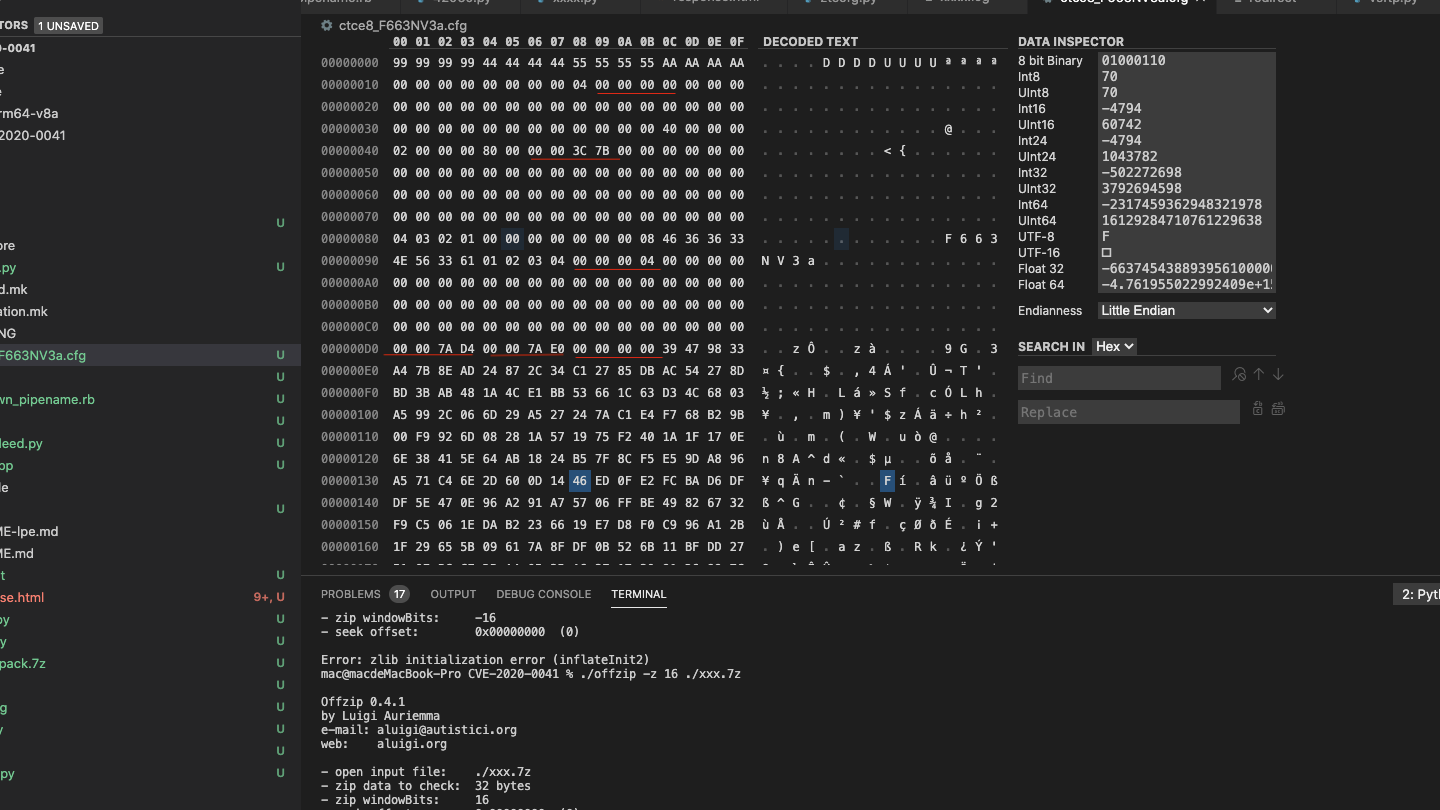 F663NV3a压缩方式应该不是zip · Issue #1 · TommyLau/ztecfg · GitHub