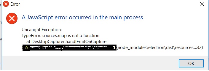 desktopCapture goes failed in case of "lock-screen".Throwing "sources ...