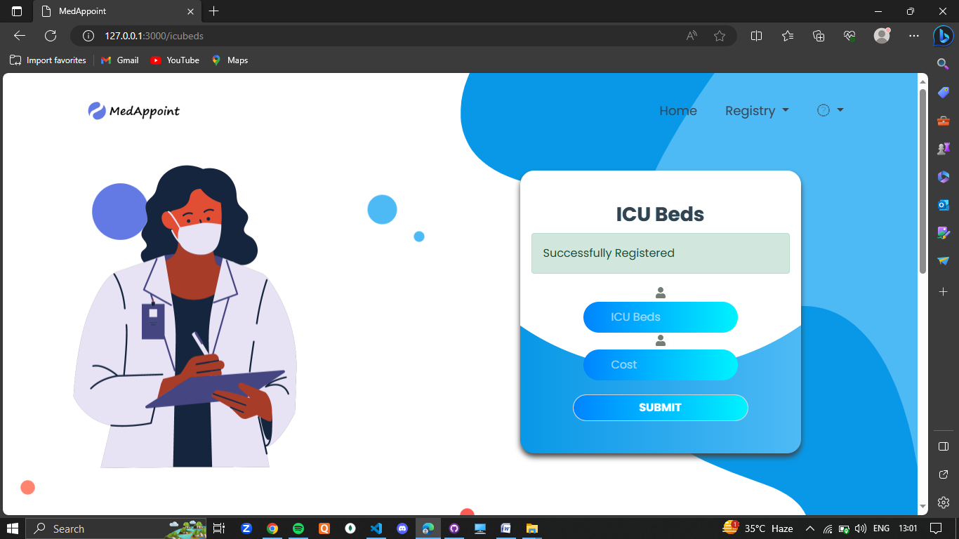 GitHub - mrenigmatic19/MedAppoint