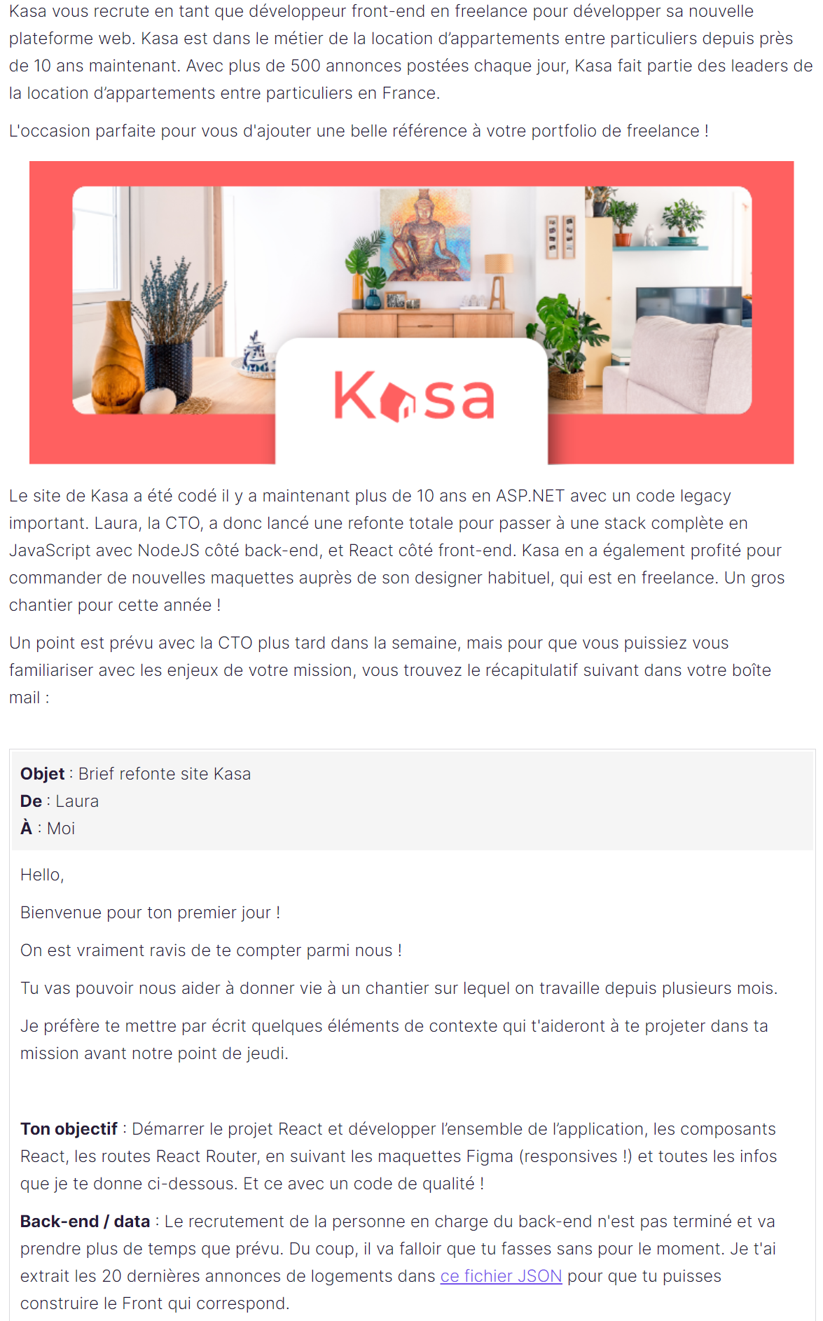 GitHub - RomainGoujon/Projet_6_Kasa