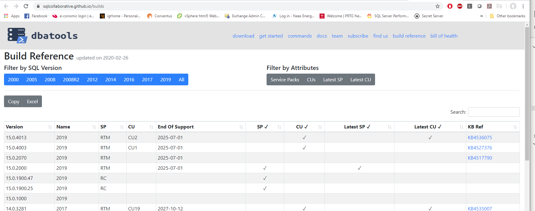 get-dbabuiltreference -update not longer update's local repository but[ returns error · Issue ...