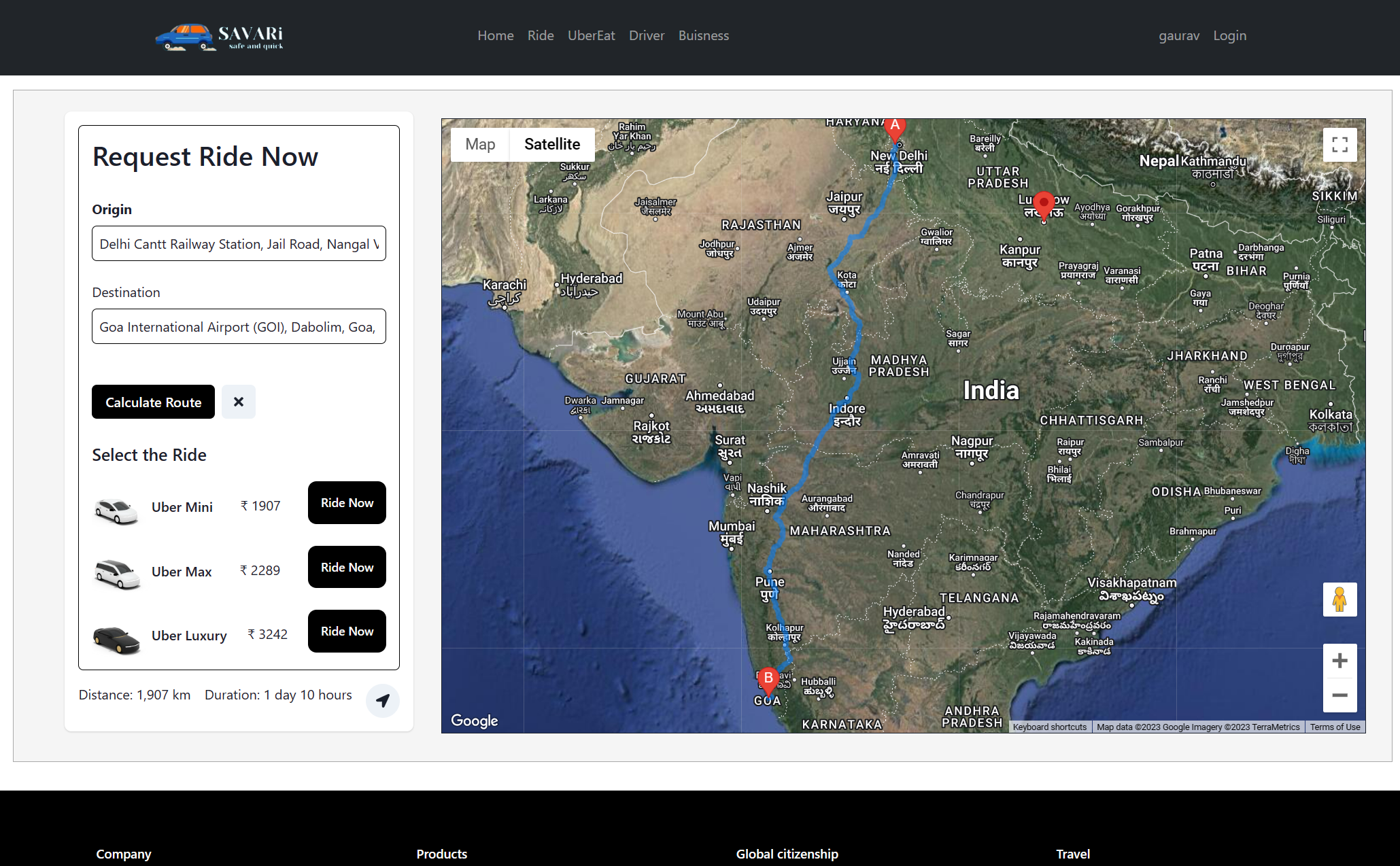 GitHub - snu0929/uber-clone-savari-app: An Uber clone is a replica of the popular ride-hailing ...