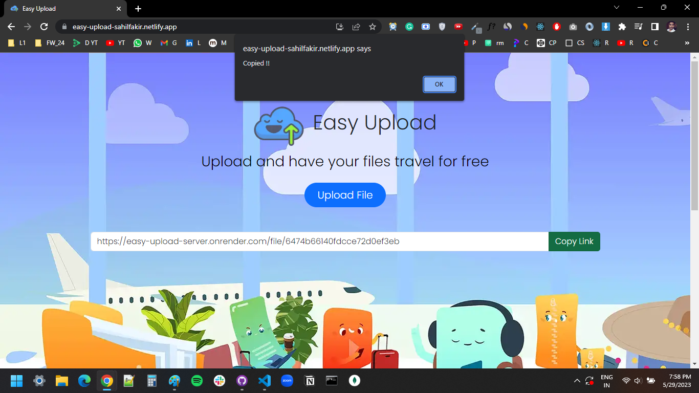 GitHub - sahil0286/easy-upload-MERN-project