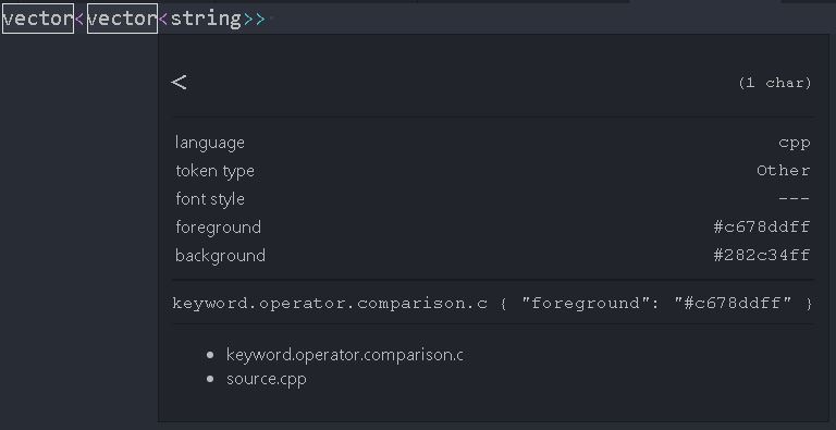 Wrong Tm Scope For In Vector · Issue 282 · Atom Language C · Github