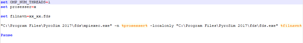 Creating .bat files for running fds case(s) · Issue #11170 · firemodels/fds · GitHub