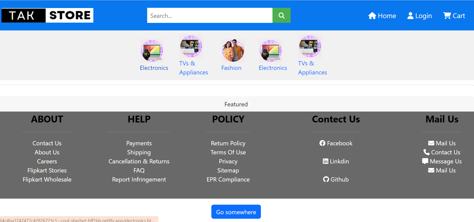 GitHub - MSaifKhan01/TAK-Store: This is E-Commerce Web and name is TAK ...