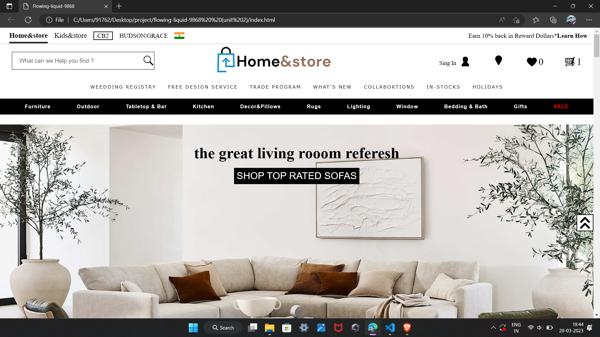 GitHub - karanjarwal999/Home-and-store: An e-commerce website to deliver home decoration at your ...