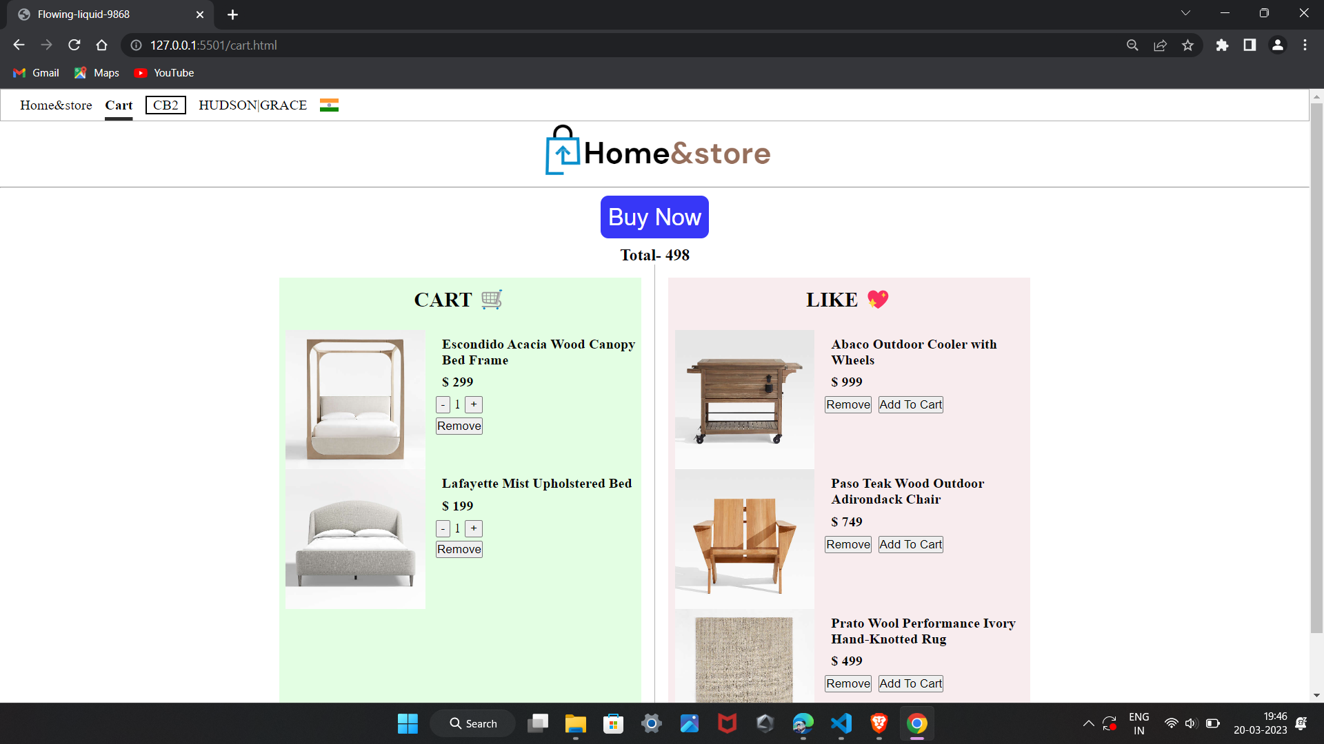 GitHub - karanjarwal999/Home-and-store: An e-commerce website to deliver home decoration at your ...