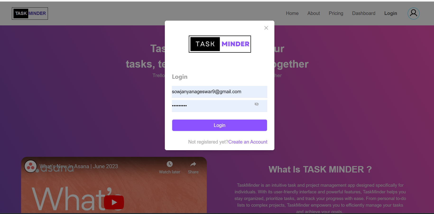 GitHub - senapathisowjanya/Task-Minder: Task Minder is a comprehensive online project management ...