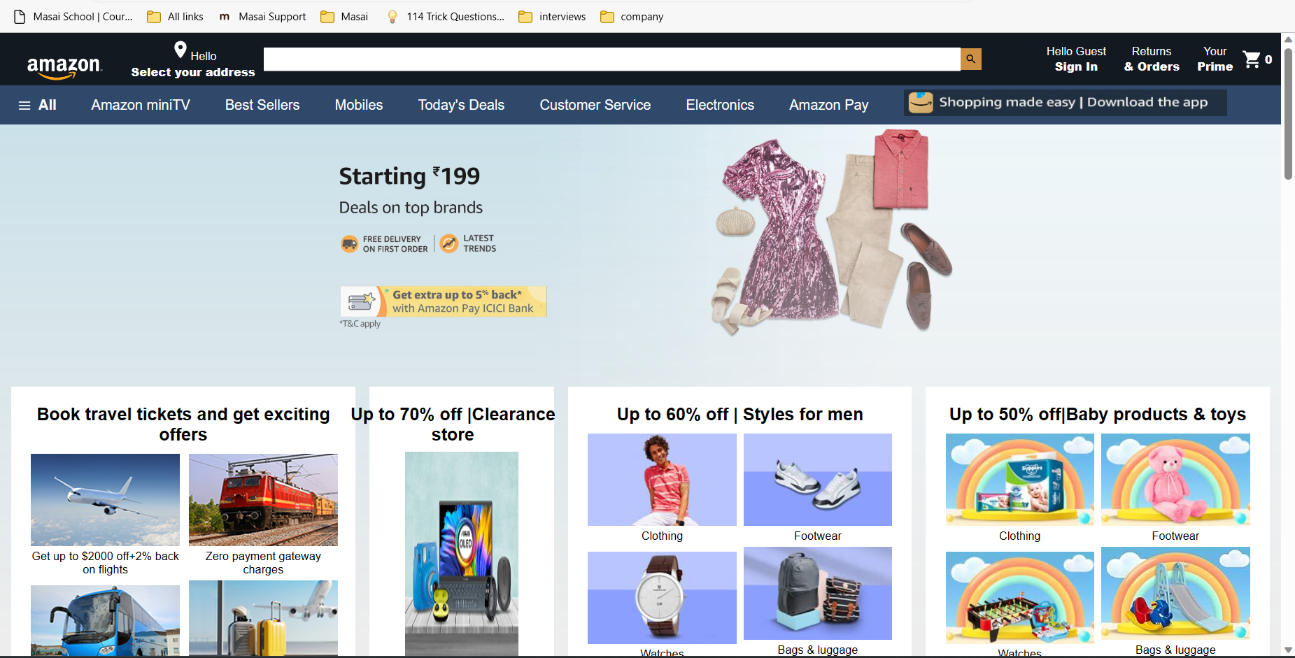 GitHub - senapathisowjanya/Amazon-Clone: Welcome to Amazon is Cloned website of Amazon Shopping ...