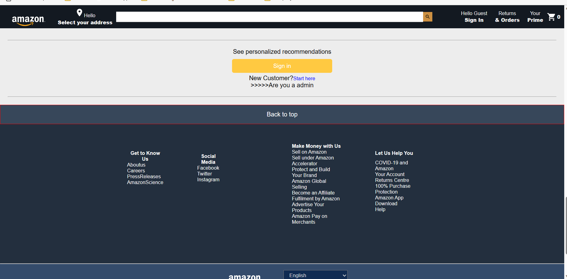GitHub - senapathisowjanya/Amazon-Clone: Welcome to Amazon is Cloned website of Amazon Shopping ...