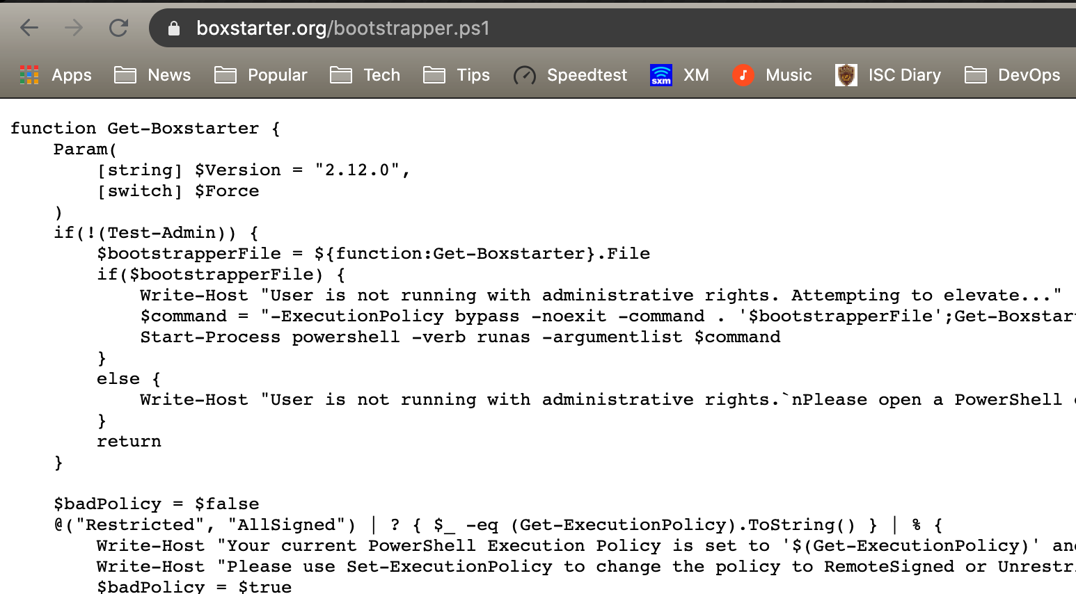 bootstrapper.ps1 still reflects 2.12.0 version · Issue #459 ...