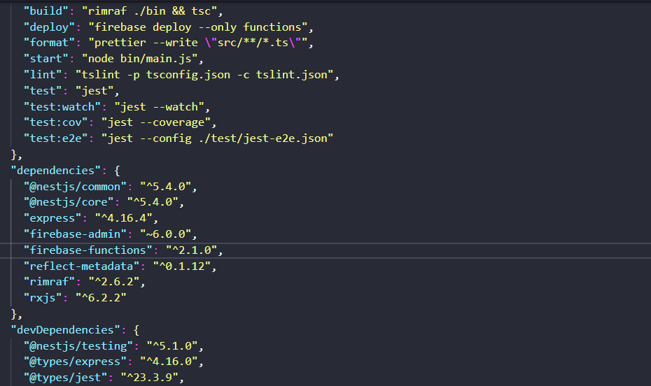 Don't deploy firebase function with nest · Issue #1281 · nestjs/nest · GitHub