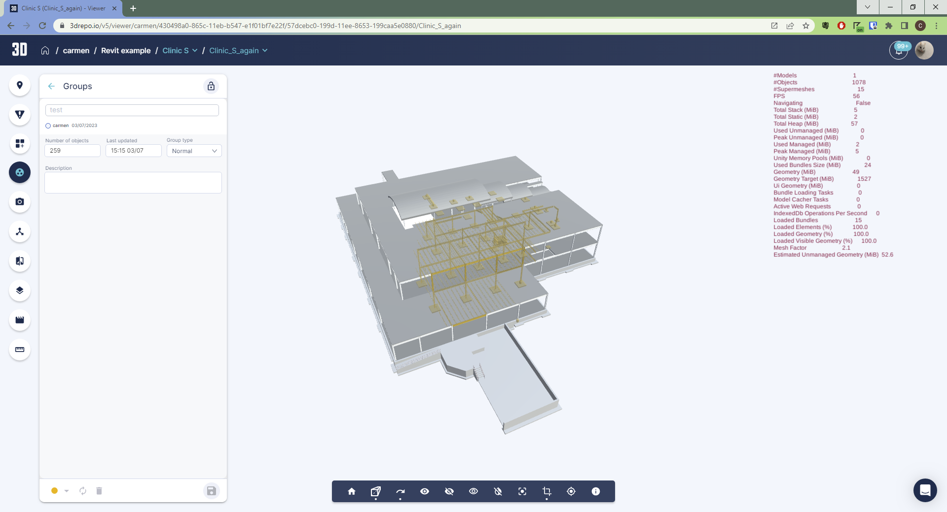 Retain hidden elements in saved views across different revisions · Issue #4302 · 3drepo/3drepo ...