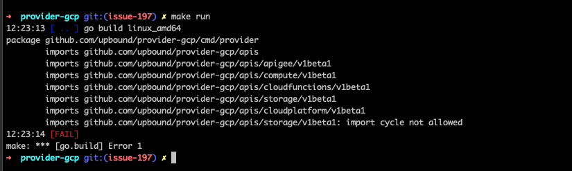 Moving storage (3), iam (2) resources to v1beta1 version · Issue #197 · crossplane-contrib ...