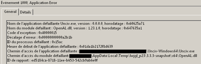 Openaldll Causing An Event Log Application Error W7 64bit · Issue 10529 · Yairm210unciv 